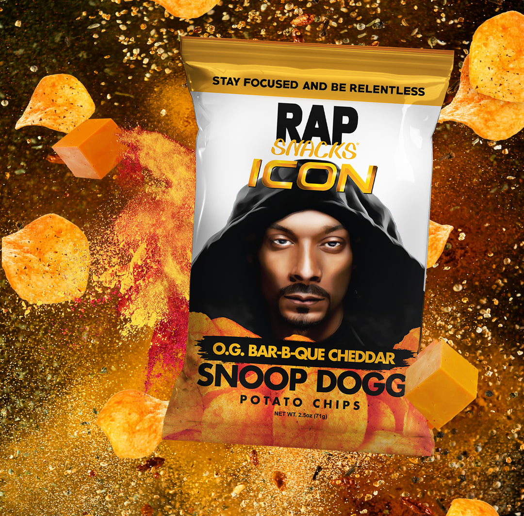 Rap Snacks Snoop Dogg | OG Bar-B-Que Cheddar (10 Bags) – OFFICIAL RAP ...