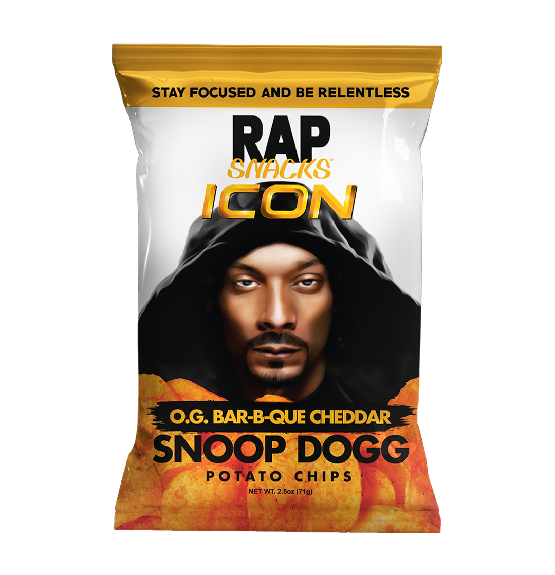 Rap Snacks Snoop Dogg | OG Bar-B-Que Cheddar (10 Bags) – OFFICIAL RAP ...